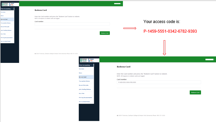 How to add your Print Credits - Durham College Campus Store